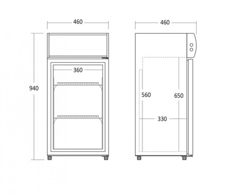 SC 81 BE | Display cooler