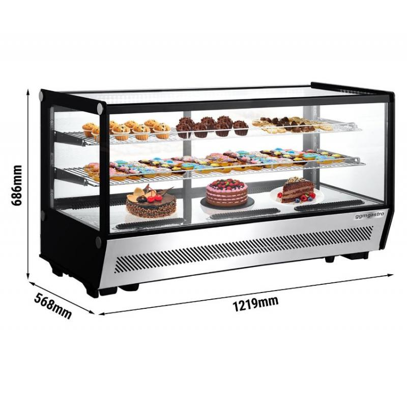 TKVGNR200 | Tabletop refrigerated display case